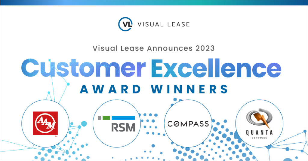 Visual Lease Announces 2023 VL Customer Excellence Award Winners | Visual Lease